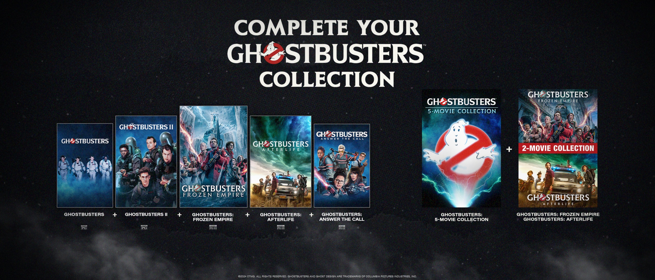 GHOSTBUSTERS COLLECTION | Sony Pictures Entertainment